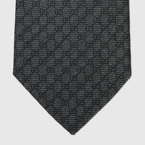 Gucci Gg Jacquard Tie