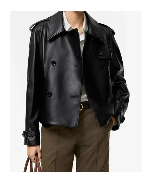 Burberry Mayfair Cropped Trench Coat