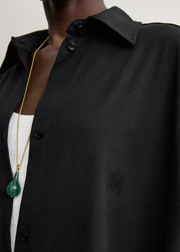 TOTEME Jersey Shirtdress