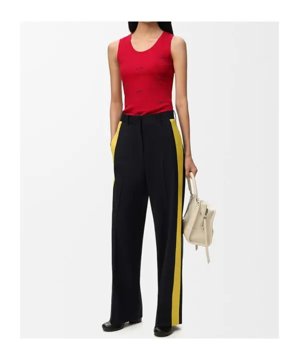Loewe Tank Top In Stretch Cotton
