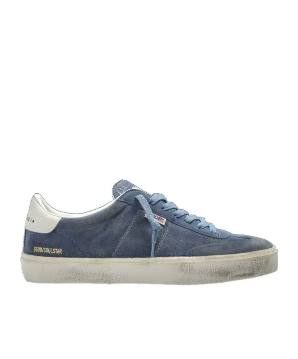 GOLDEN GOOSE Round-toe Low-top Casual Shoes - Gray