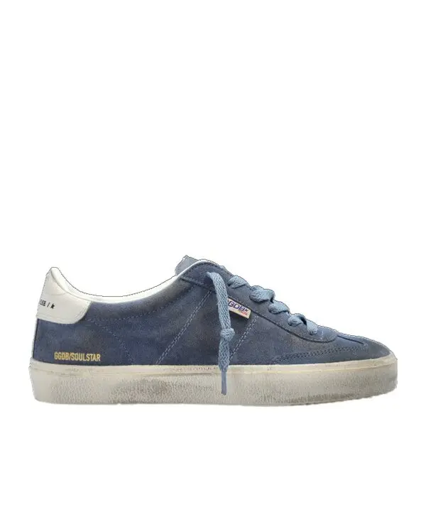 GOLDEN GOOSE Low-top Lace-up Sneakers - Gray