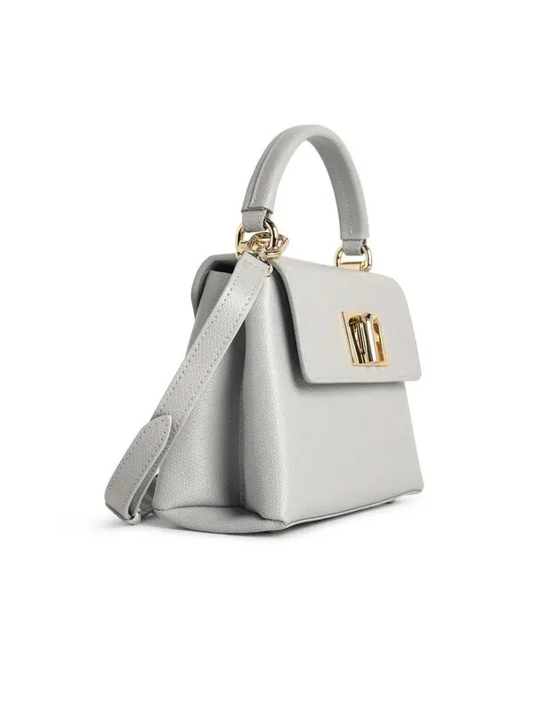 Furla 1927' Crystal Leather Mini Handbag