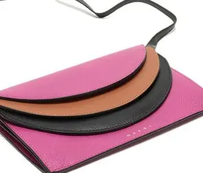 Marni Color Block Shoulder Bag