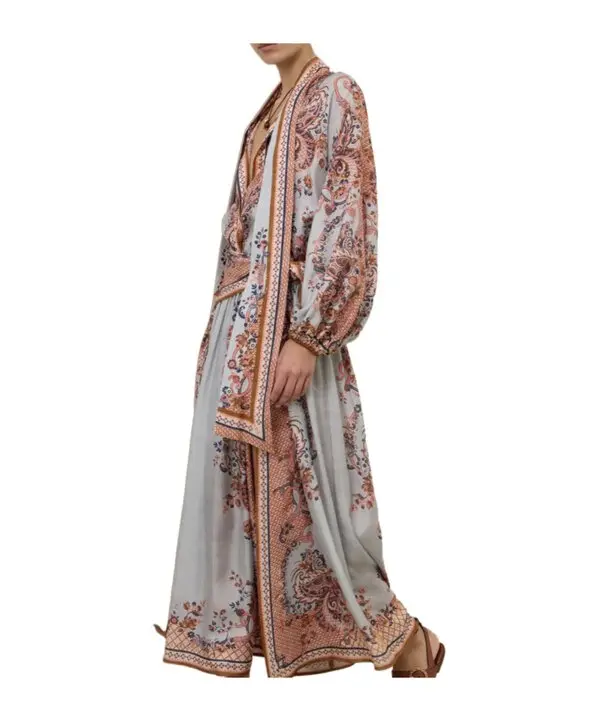 Zimmermann Aster Tie Neck Blouse