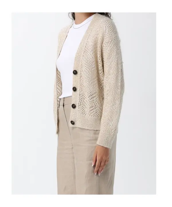 Brunello Cucinelli Embellished V-neck Cardigan