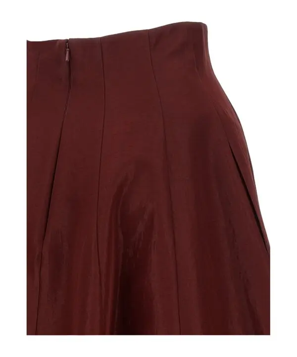 Alberta Ferretti A-line Midi Skirt