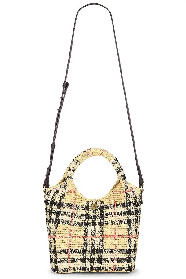 Burberry Mini Margate Tote Bag - Sand