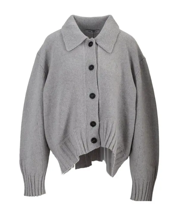 Attico Collared Cardigan