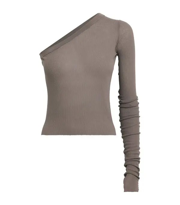 Rick Owens Asymmetrical Knit Top