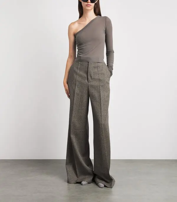 Rick Owens Asymmetrical Knit Top
