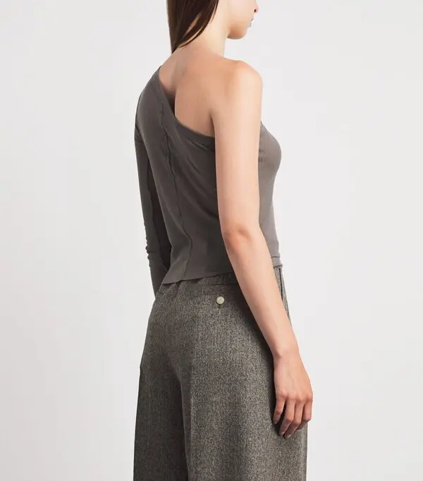 Rick Owens Asymmetrical Knit Top