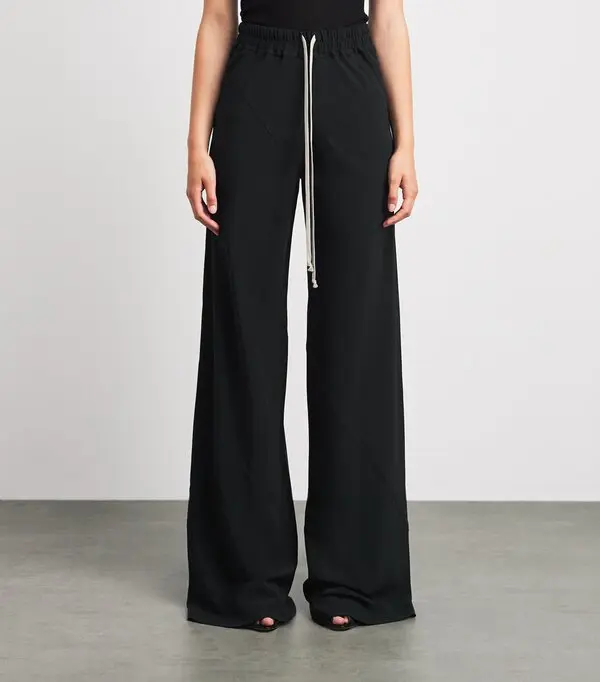 Rick Owens Wide-leg Drawstring Trousers