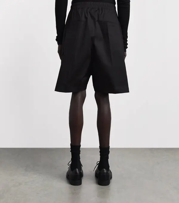 Rick Owens Stretch-cotton Cargobelas Shorts