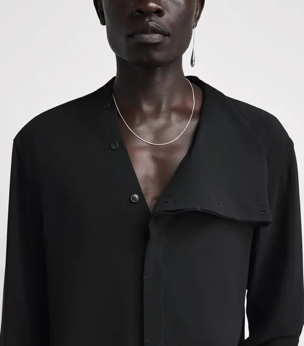 Rick Owens Cady Draped Island Shirt