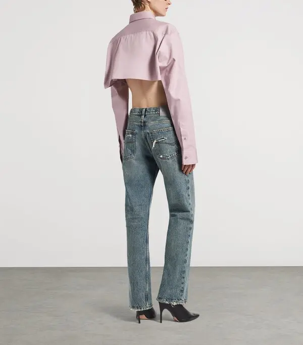Balenciaga Straight-leg Mid-rise Jeans