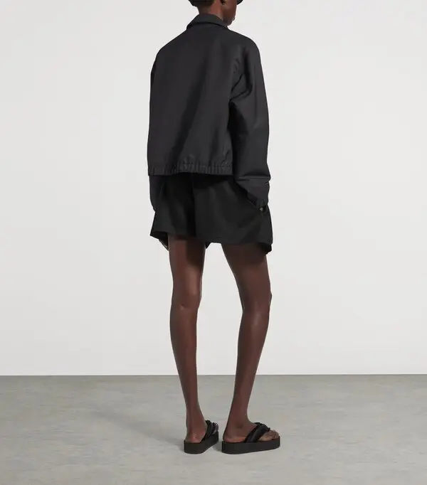 Balenciaga Wool-blend Boxer Shorts