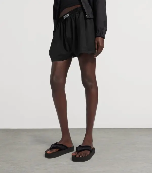 Balenciaga Wool-blend Boxer Shorts