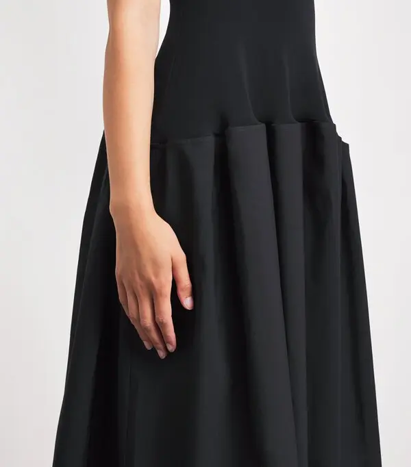 FFORME Pleated Marina Maxi Dress