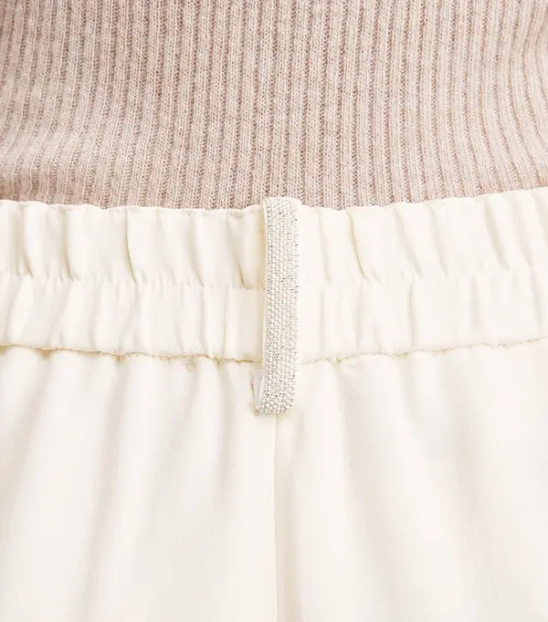 Fabiana Filippi Cady Beaded Trousers - Beige