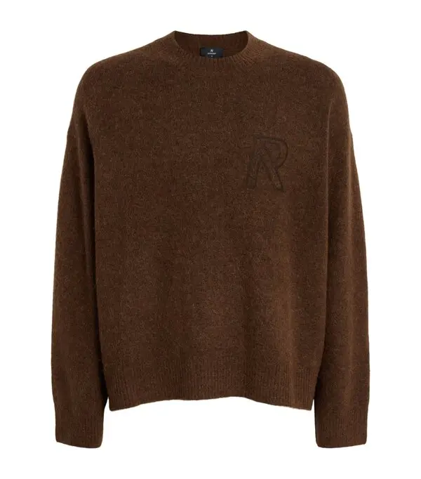 REPRESENT Wool-blend Logo Sweater
