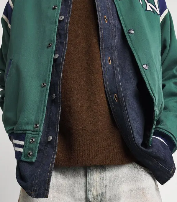 REPRESENT Wool-blend Logo Sweater
