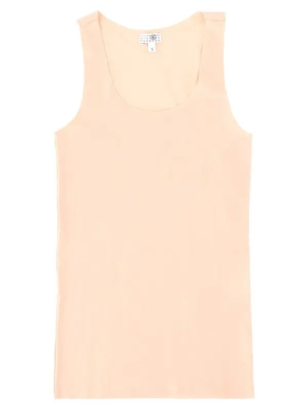 MAISON MARGIELA Tank Top Elasticizzato - Beige