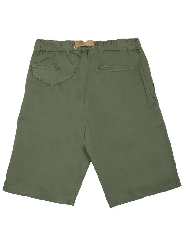 WHITE SAND Belted Shorts