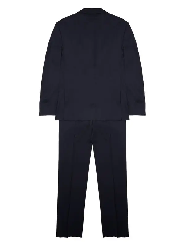 COLAMARINO Abito In Misto Lana Con Giacca Monopetto - Black