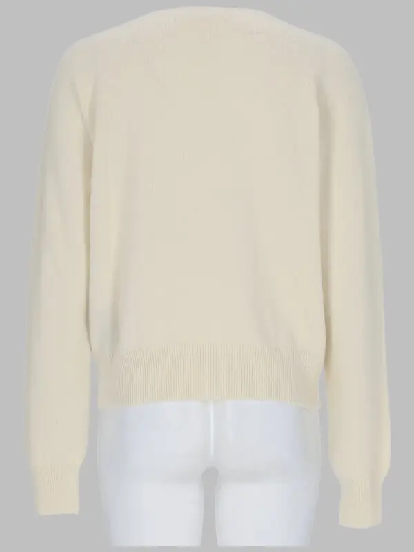 Balmain Maglia Con Bottoni Gioiello