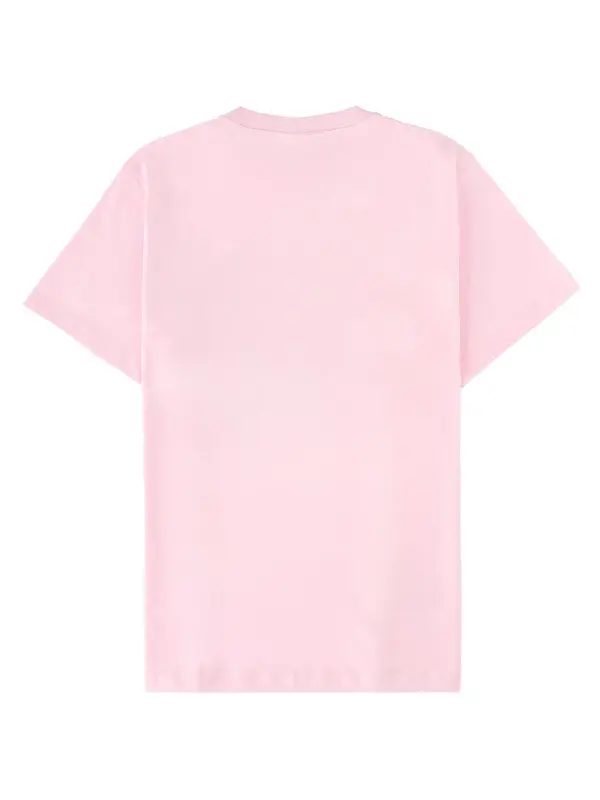 GANNI Printed T-shirt - Pink