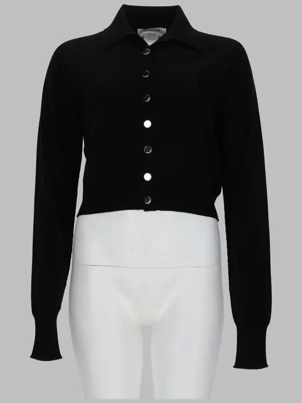 Sportmax Lirica" Cardigan In Lana - Black