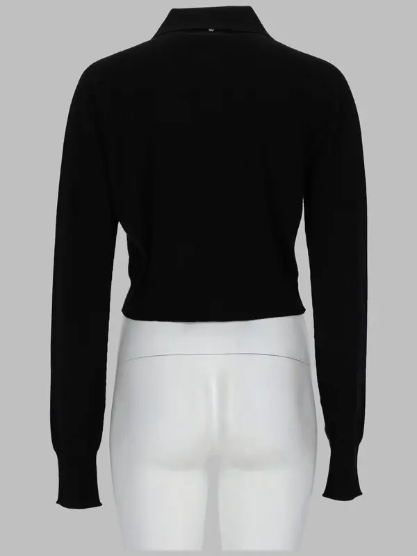Sportmax Lirica" Cardigan In Lana - Black