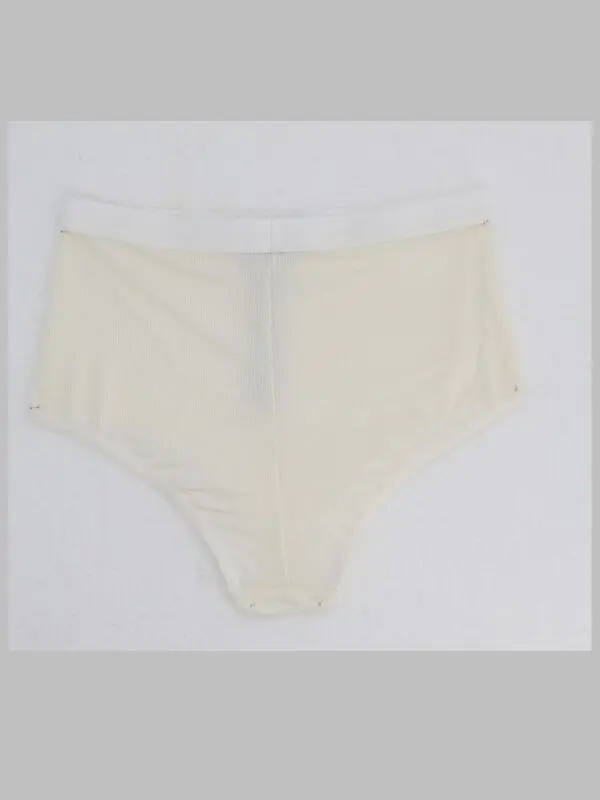 MAISON MARGIELA Ribbed Briefs - Ivory