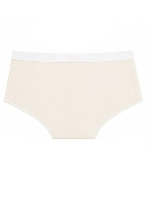 MAISON MARGIELA Ribbed Briefs - Ivory