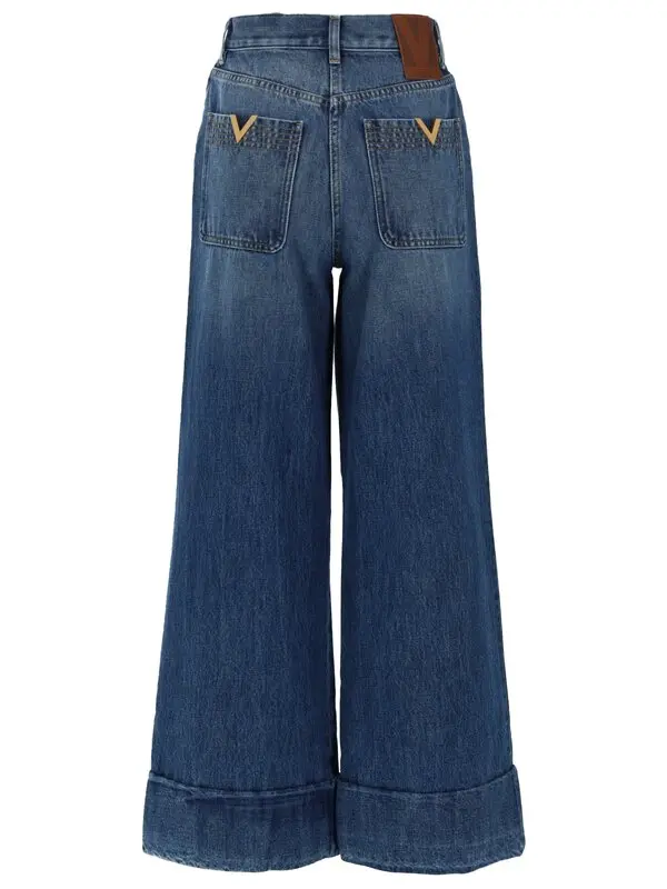 Valentino Garavani Jeans In A Cinque Tasche