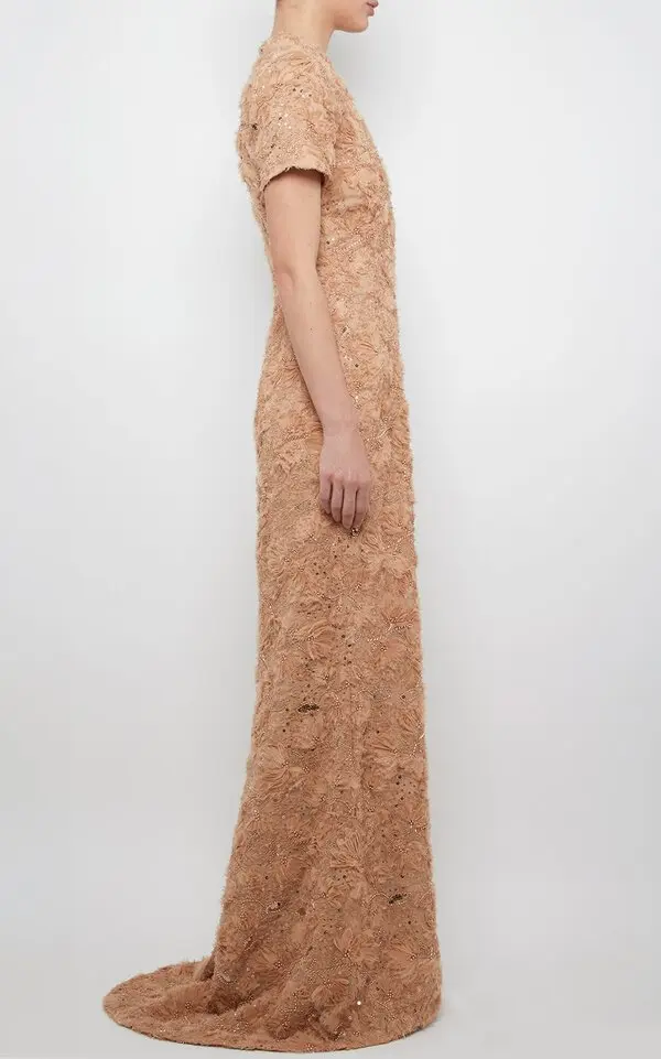 Prabal Gurung Embroidered Organza Gown