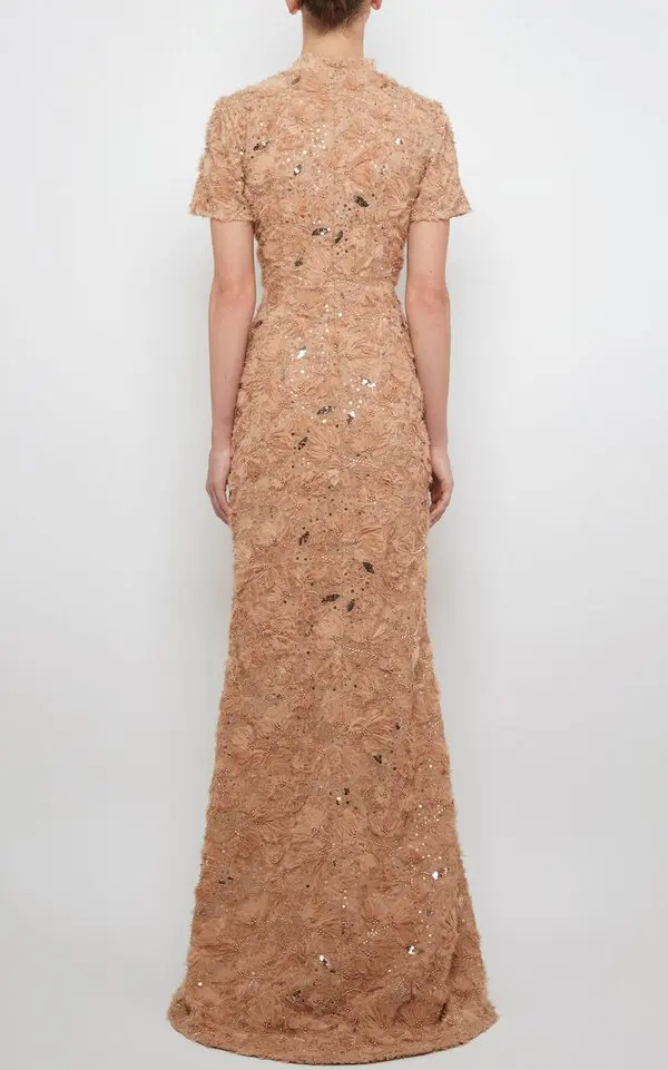 Prabal Gurung Embroidered Organza Gown