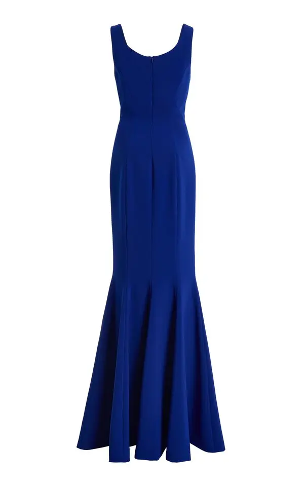 Prabal Gurung Stretch Crepe Fishtail Gown