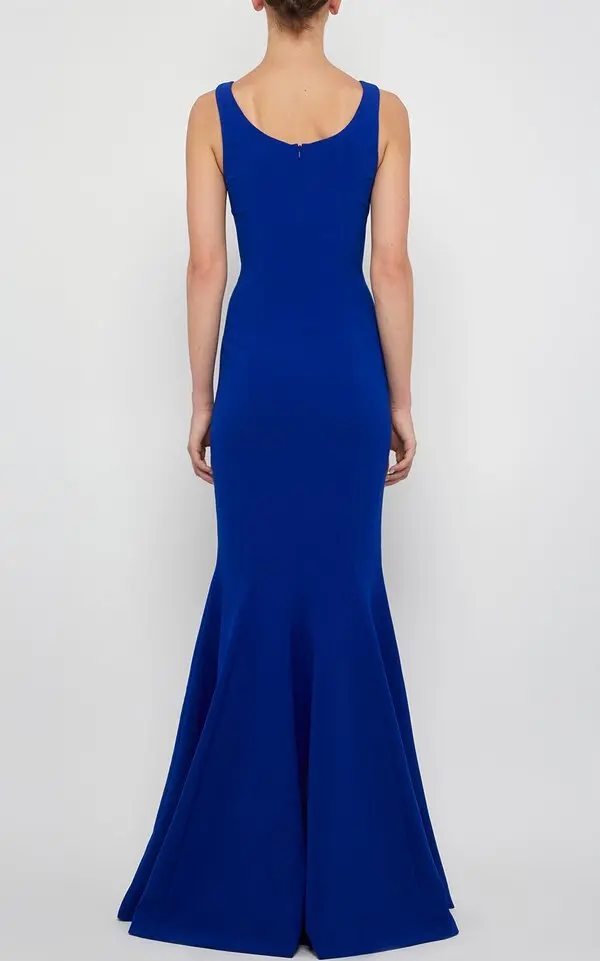 Prabal Gurung Stretch Crepe Fishtail Gown