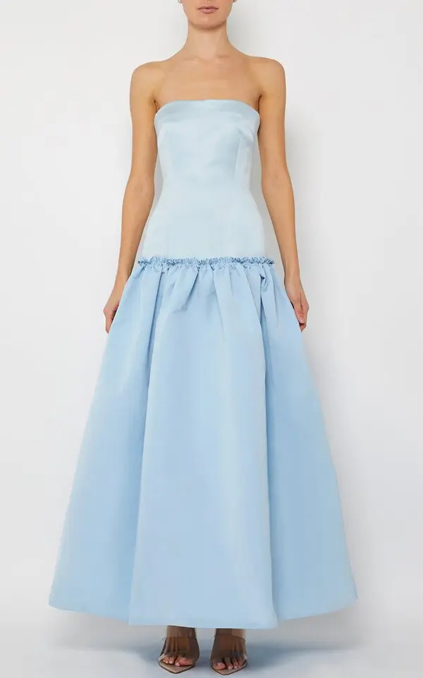 Prabal Gurung Satin-faille Maxi Dress