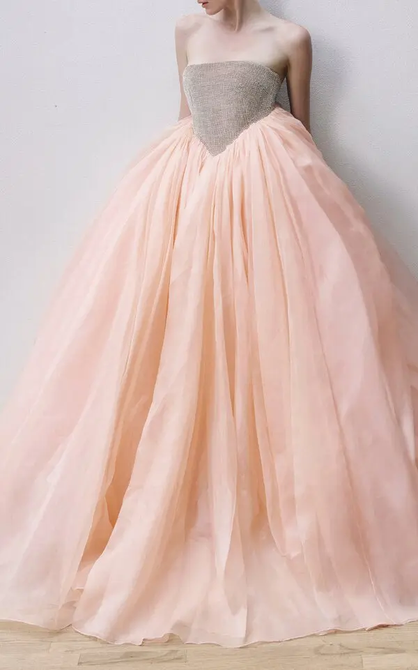 Prabal Gurung Embellished Organza Gown