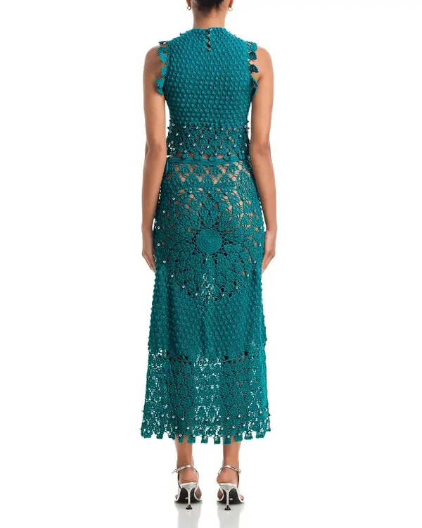 Rabanne Beaded Crochet Top