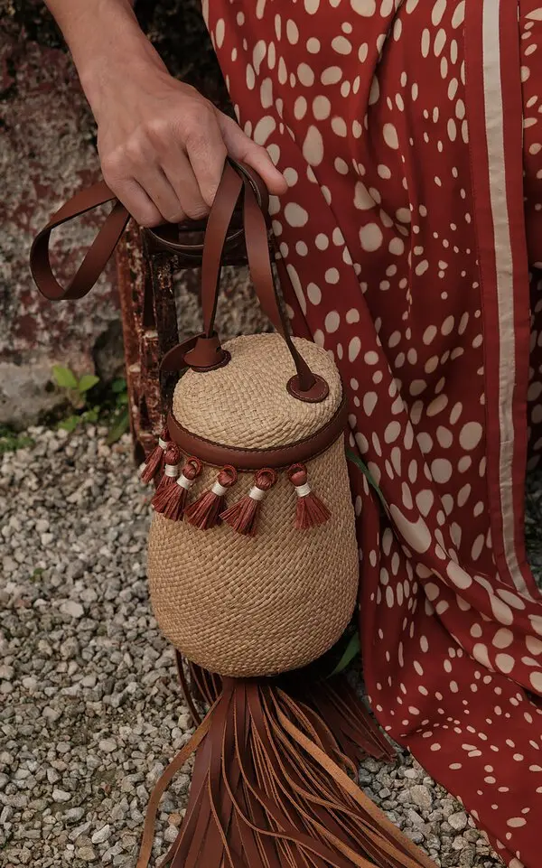 Johanna Ortiz The Celestial Garden Mochila - Brown