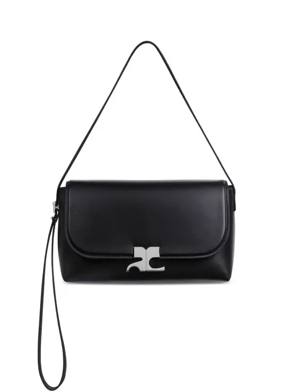 COURREGES Leather Shoulder Bag