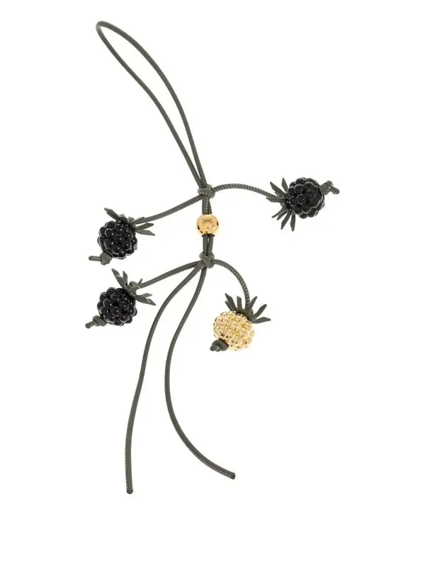Loewe Berry Charm With Brass And Resin Details