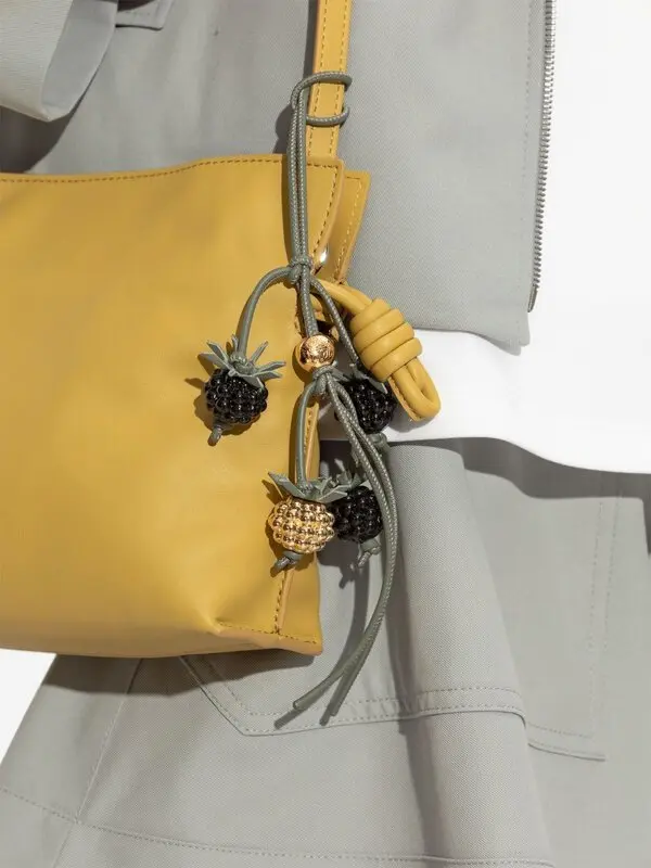 Loewe Berry Charm With Brass And Resin Details