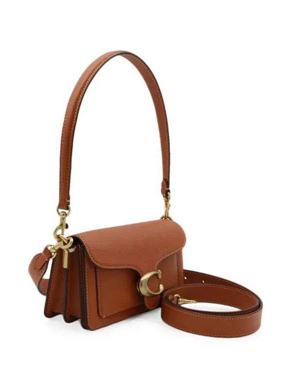 COACH Tabby 20 Leather Shoulder Bag