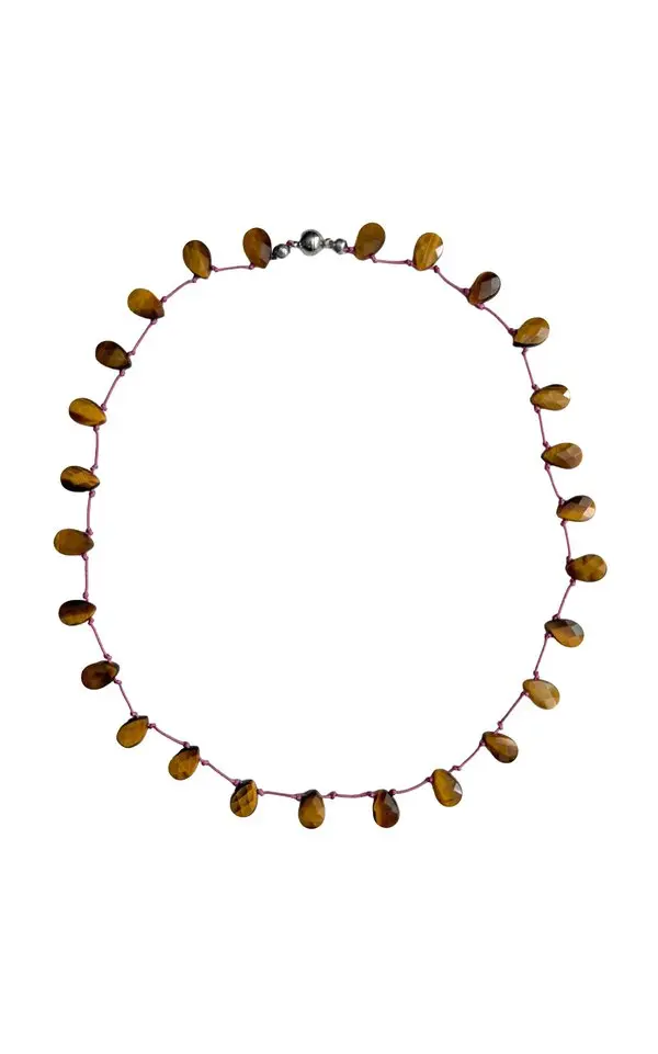 CHIS STUDIO Bahia Necklace Tiger Eye