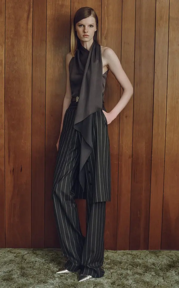 Monse Draped Scarf Top